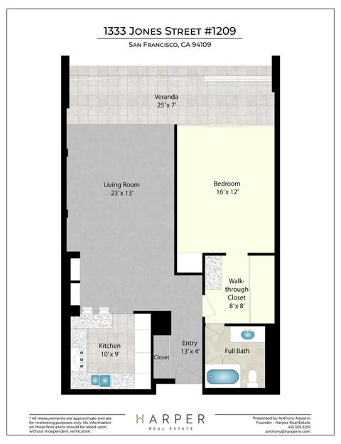 1333 Jones St #1209, San Francisco, CA 94109 | 51 Photos | MLS ...