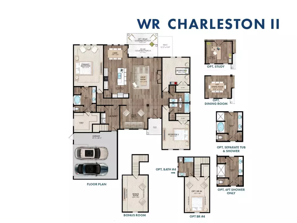 Plan WR Charleston II - 102 Meandering Way, Saint Marys, GA 31558 | 3 ...