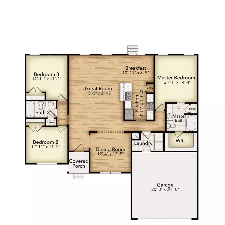 Plan The Anson, Columbia, SC 29204 | 4 Photos - Movoto