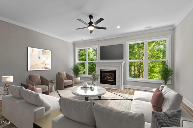 Royall Glenn Commons Townhomes, Wake Forest Homes with High Floor For ...