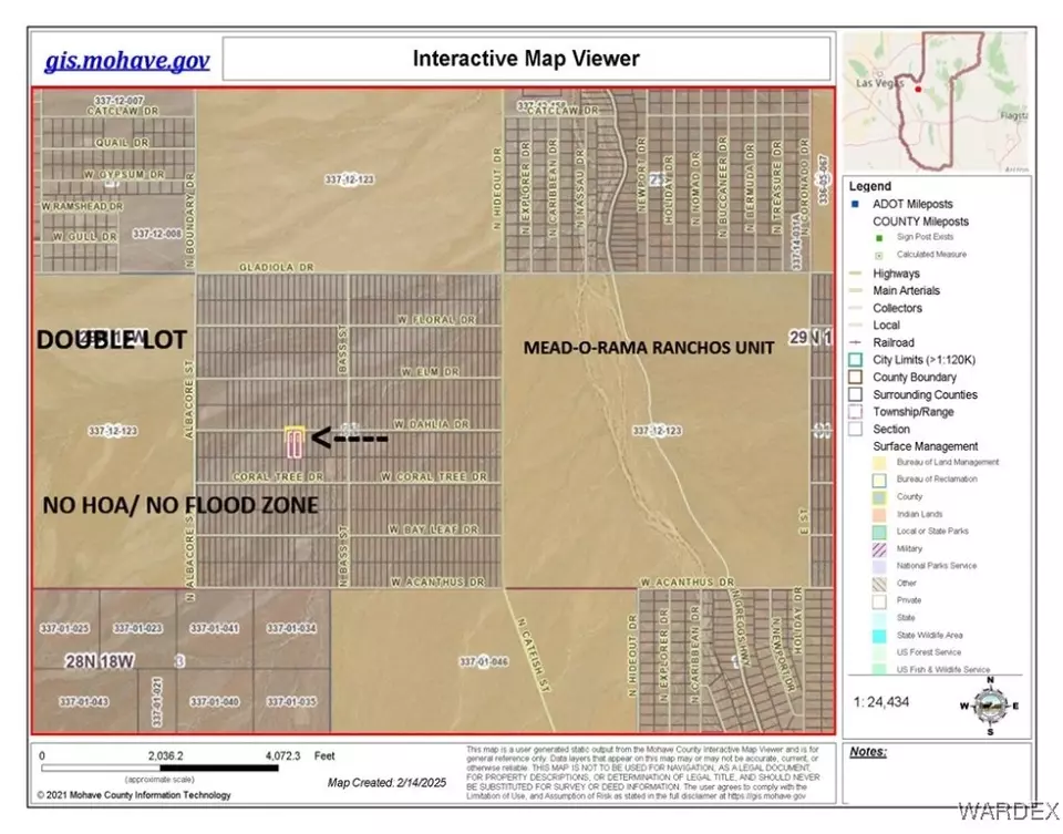 2 Lots Dahlia Dr, Meadview, AZ 86444 | MLS# 025625 | 3 Photos - Movoto