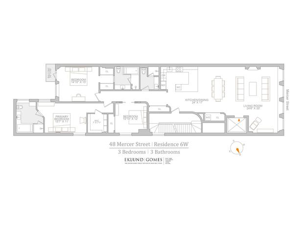 48 Mercer St #6, New York, NY 10013 | MLS# RLS20009138 | 8 Photos - Movoto