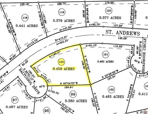 100 Saint Andrews Lane #BIINGHAM POINT SUBDIVISION, Benton, KY 42025 ...